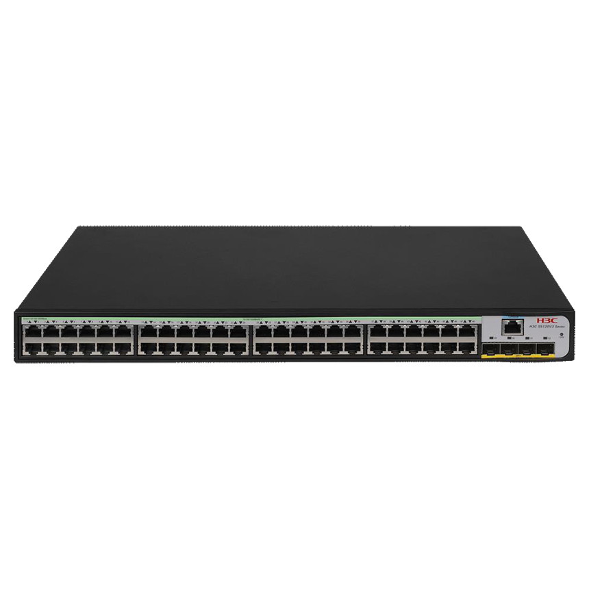 H3C S5120V3-52S-LI L2 Ethernet Switch with 48*10/100/1000BASE-T Ports ...